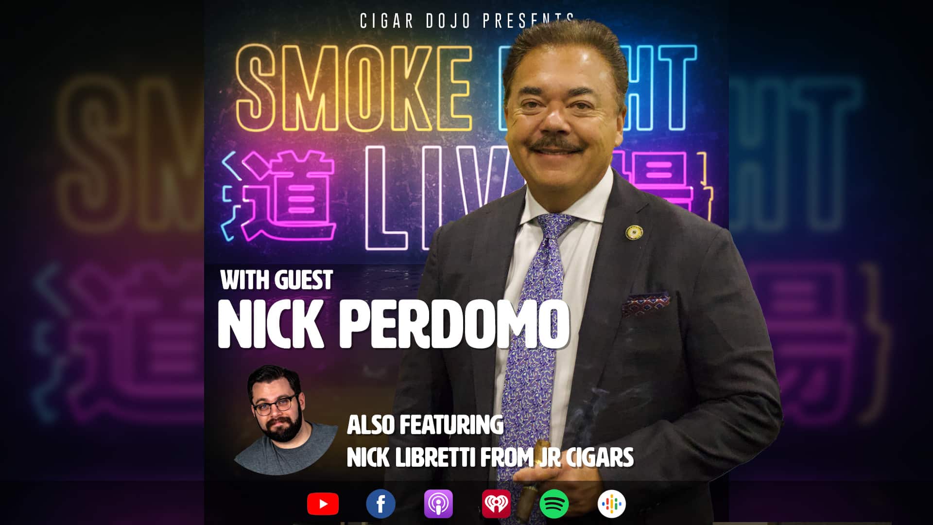 Smoke Night LIVE - Nick Perdomo - Cigar Dojo