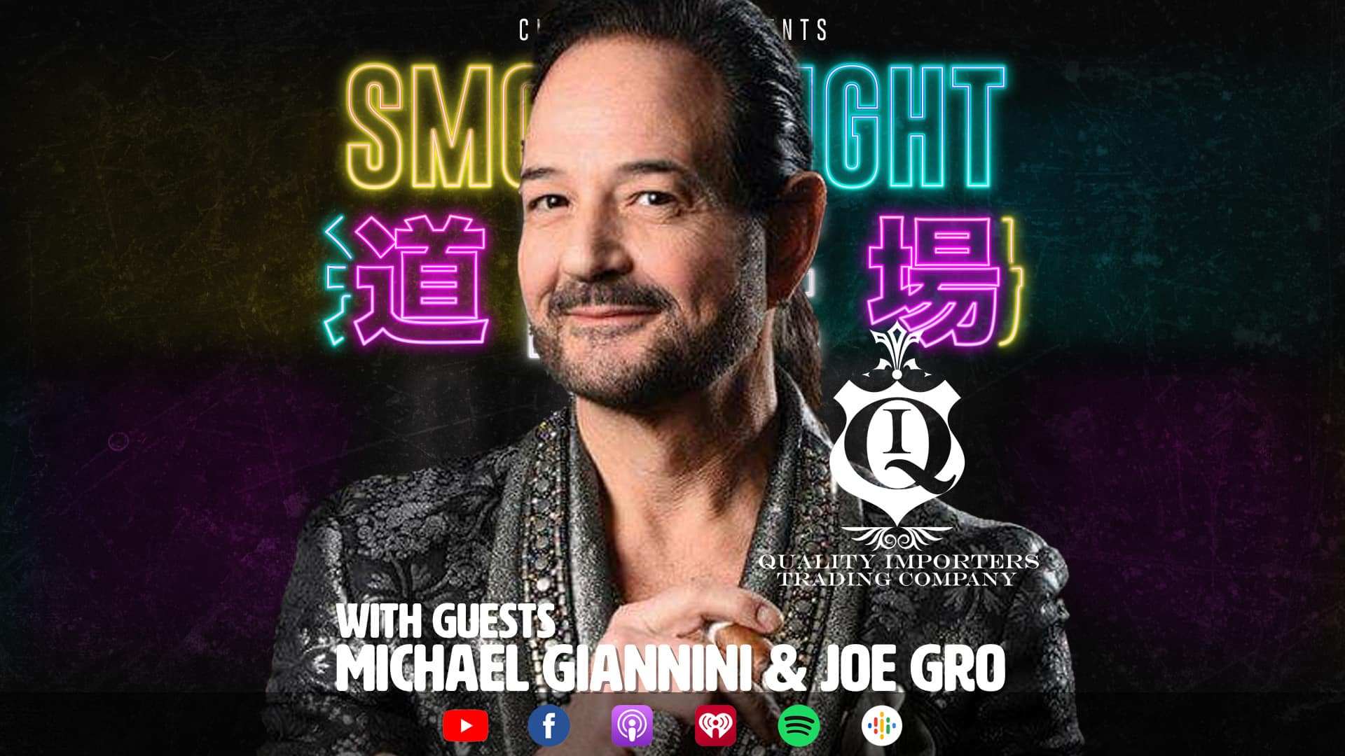 Smoke Night LIVE - Michael Giannini & Joe Gro - Cigar Dojo